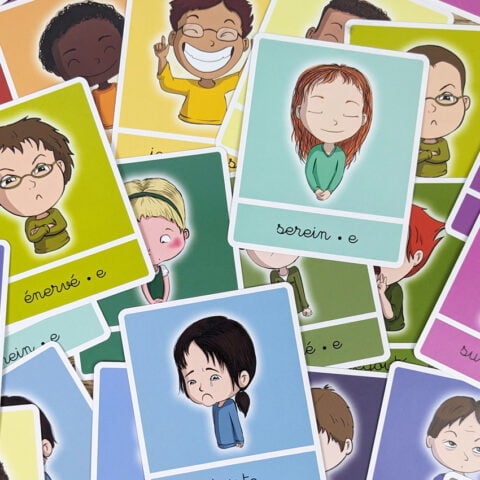 Les émotions – Jeu de cartes | Bougribouillons